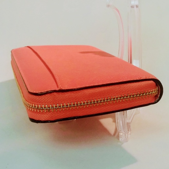 kate spade | Bags | New Kate Spade Large Masie Pink Orange Wallet Nwt ...